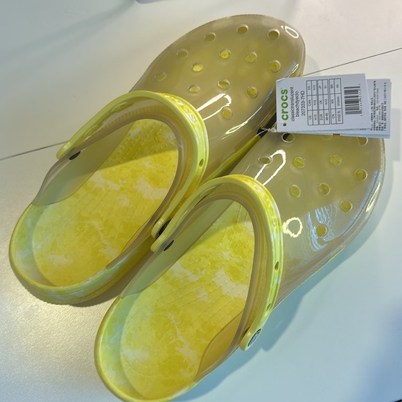 CROCS | Shoes | Crocs Unisex Adult Classic Translucent Marbled Clog ...